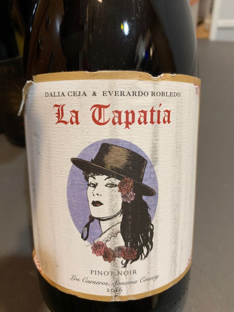 2016 Dalia Ceja & Everardo Robledo La Tapatia Pinot Noir La Tapatia ...