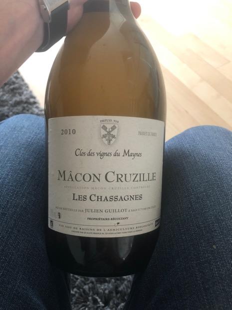 2010 Domaine Des Vignes du Maynes (Julien Guillot) Mâcon-Cruzille Clos ...
