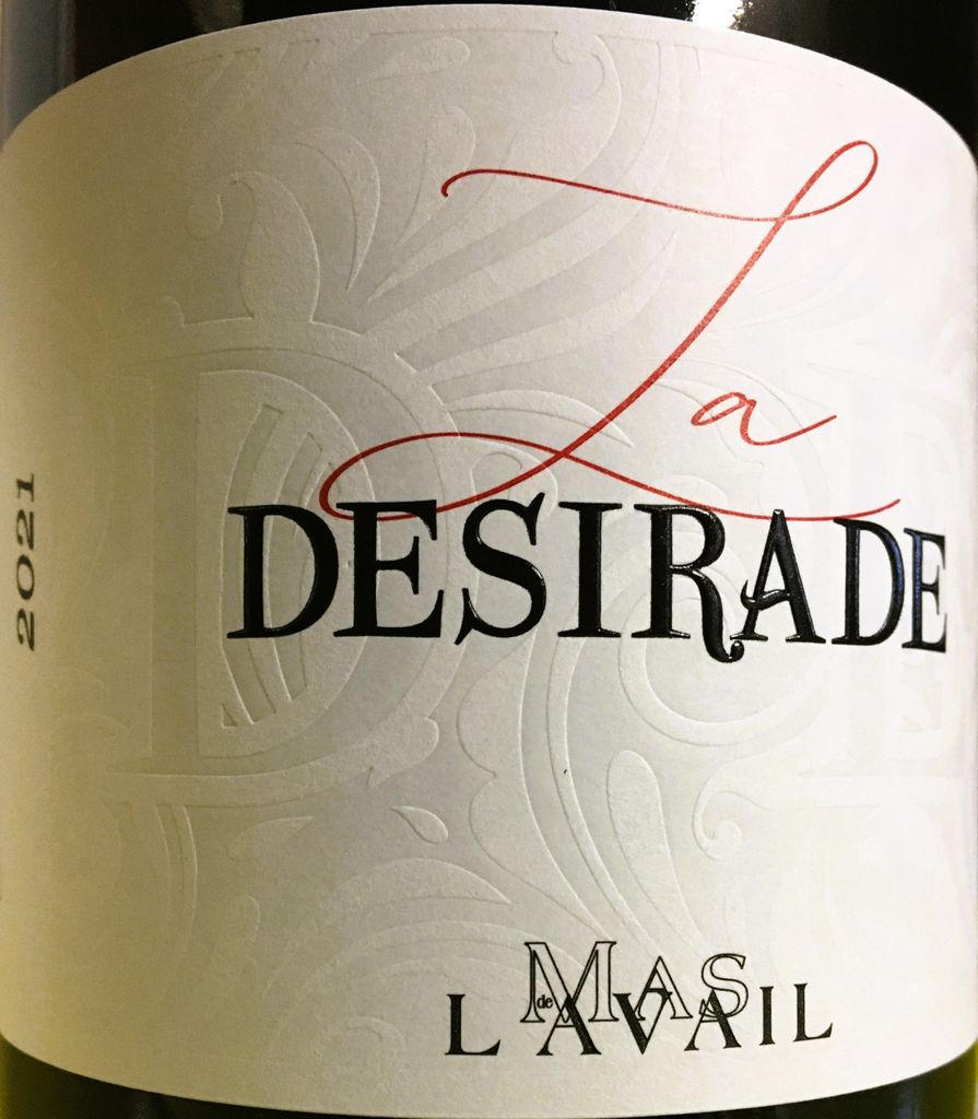 2021 Mas de Lavail Côtes du Roussillon Villages La Desirade, France ...