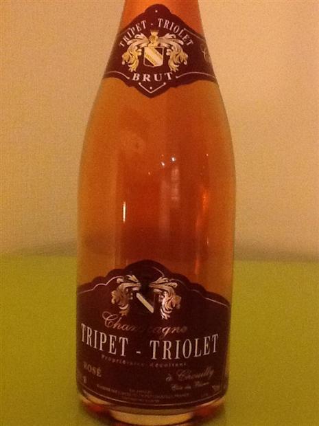 NV Tripet-triolet Champagne Brut Rosé, France, Champagne - CellarTracker
