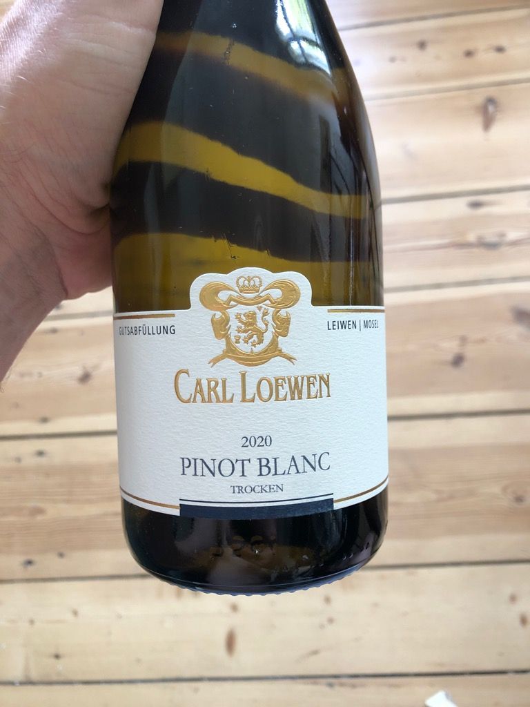 2019 Carl Loewen Pinot Blanc, Germany, Mosel Saar Ruwer - CellarTracker