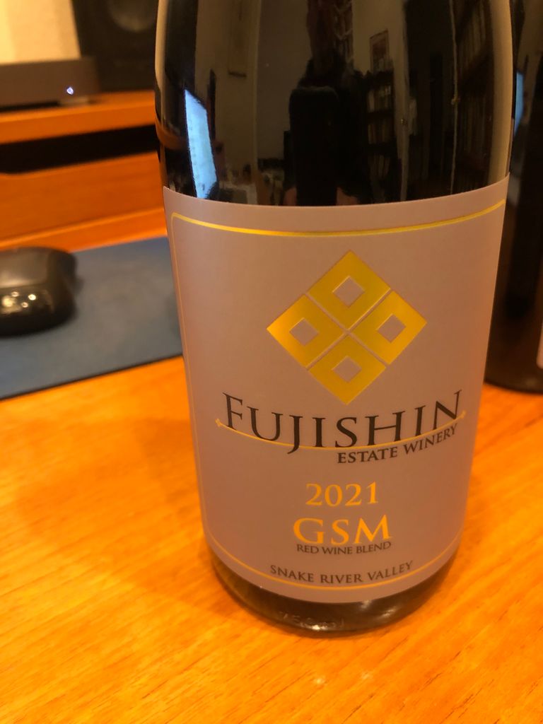 2021 Fujishin Family Cellars GSM, USA, Idaho, Snake River Valley ...