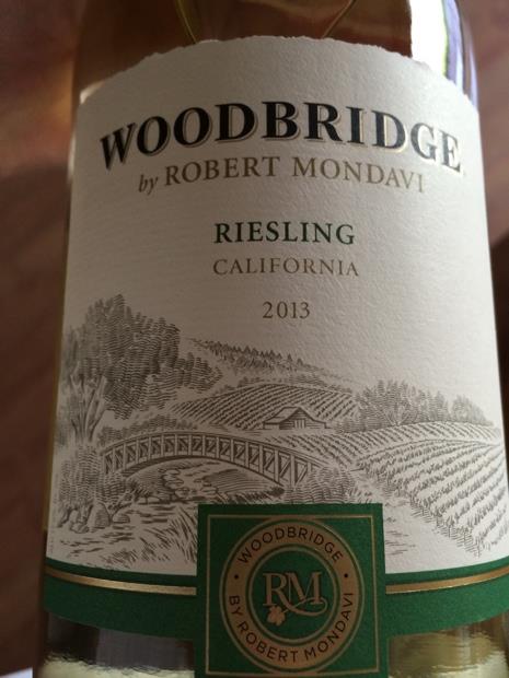 2013 Woodbridge Riesling, USA, California - CellarTracker