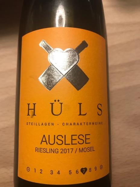 2017 Markus Hüls Riesling Auslese, Germany, Mosel Saar Ruwer ...