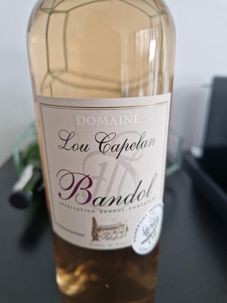 2021 Domaine Lou Capelan Bandol Rosé, France, Provence, Bandol ...