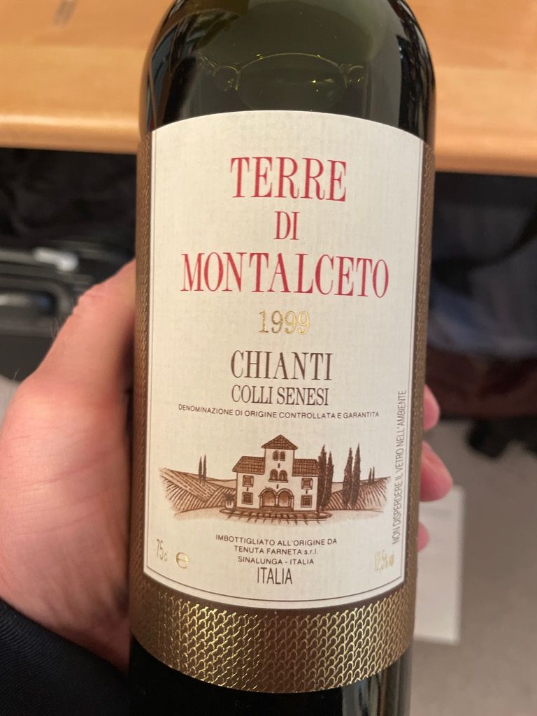 1989 Tenuta Farneta di Collalto Chianti Colli Senesi, Italy, Tuscany ...