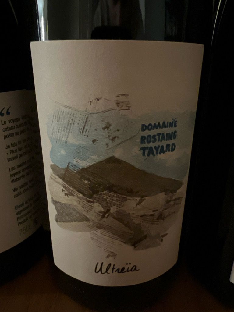 2022 Domaine Rostaing-Tayard Côteaux du Lyonnais Ultreïa, France, Rhône ...