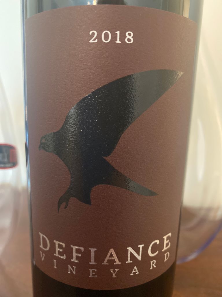 2018 Defiance Vineyard Cabernet Franc Estate BLK 3, USA, California ...