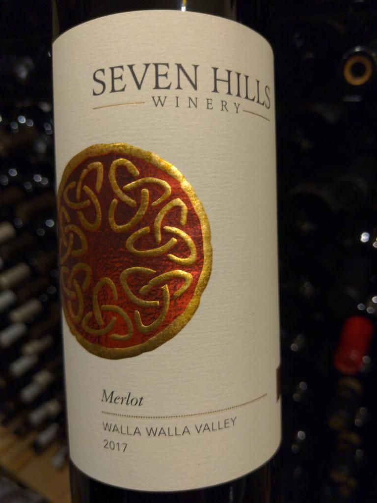 2018 Seven Hills Winery Merlot Walla Walla Valley, USA, Washington, Columbia Valley, Walla Walla ...