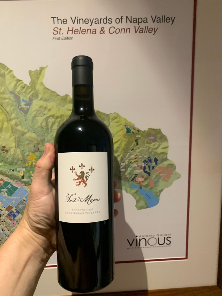 2021 Fait-Main Cabernet Sauvignon Beckstoffer Las Piedras, USA ...