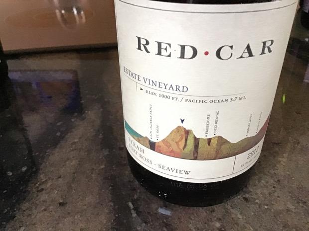 2013 Red Car Syrah Estate, USA, California, Sonoma County, Fort Ross ...