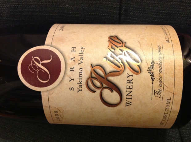 2008 Rizzo Winery Syrah, USA, Washington, Columbia Valley, Yakima ...