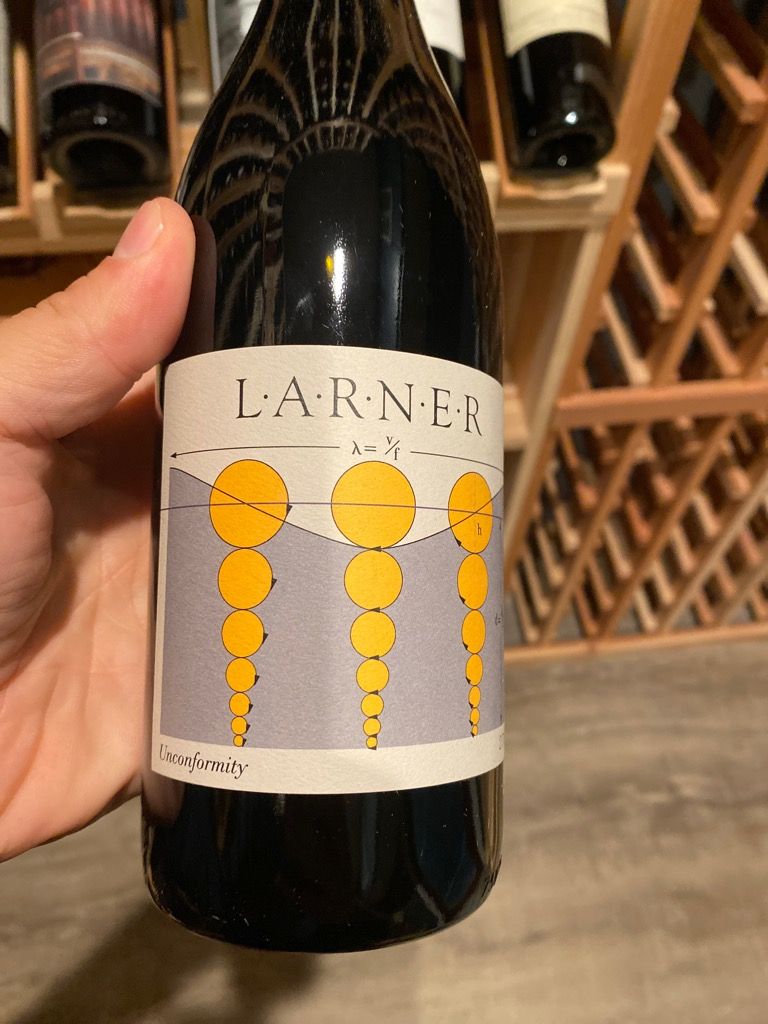 2021 Larner Vineyard Unconformity Red, USA, California, Central Coast ...