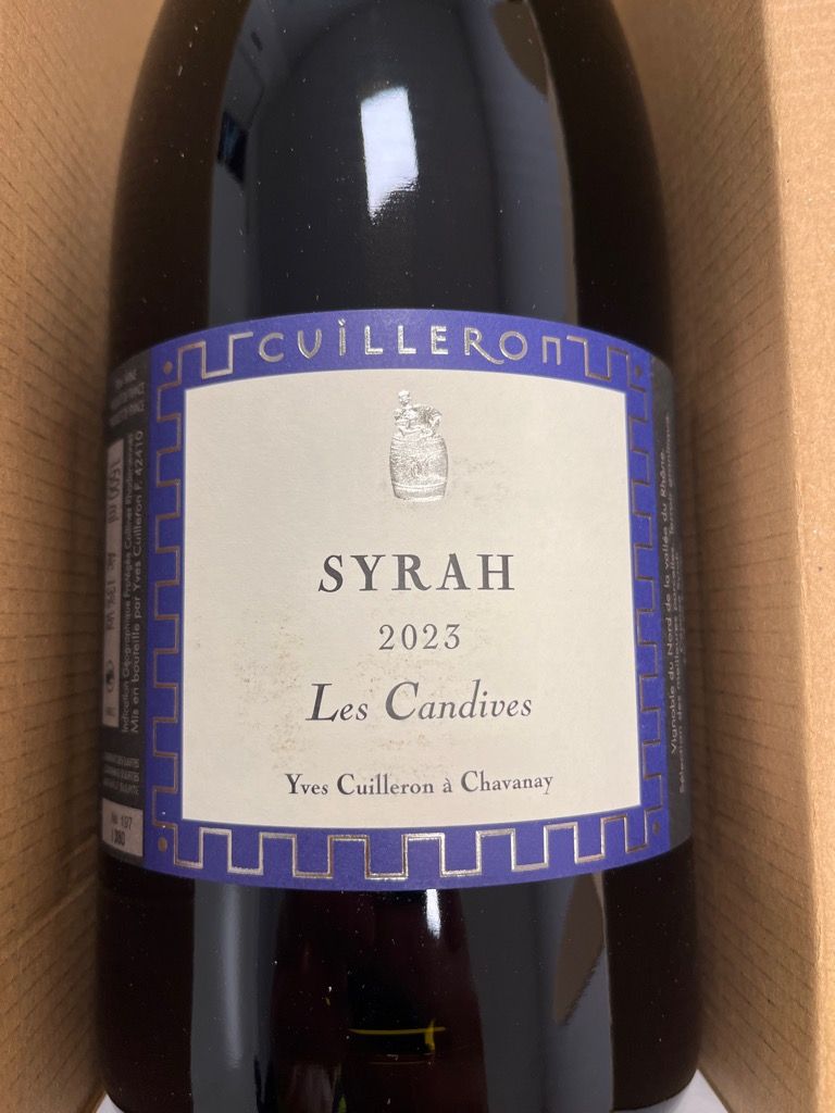 2023 Domaine Yves Cuilleron Syrah Les Candives, France, Rhône, Northern ...