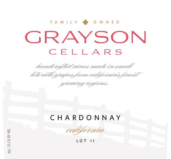 2023 Grayson Cellars Chardonnay, USA, California, Napa Valley, St ...