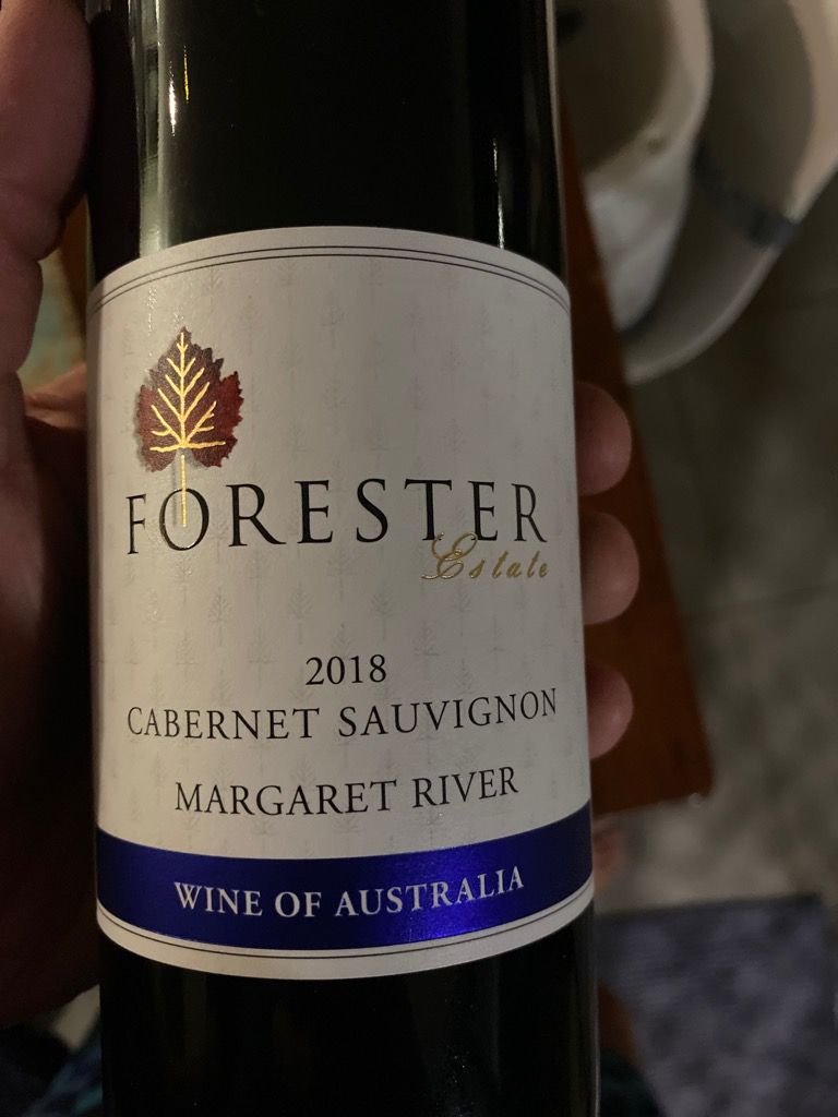 2018 Forester Estate Cabernet Sauvignon, Australia, Western Australia ...