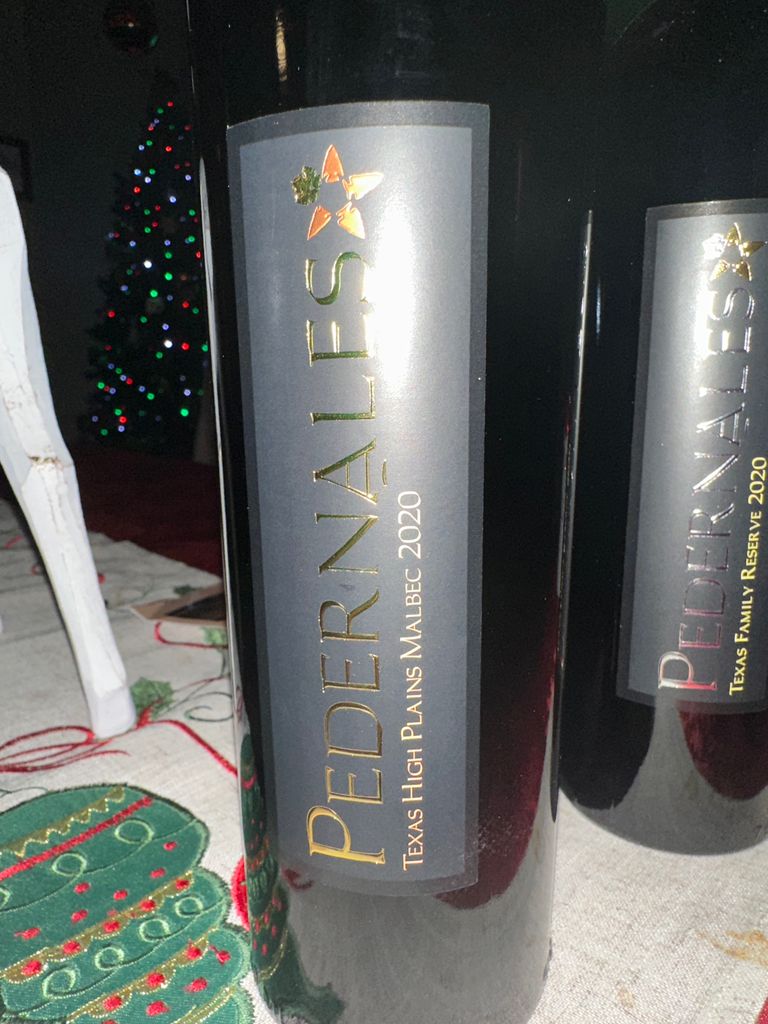 2020 Pedernales Cellars Malbec Texas High Plains, USA, Texas, Texas High Plains - CellarTracker