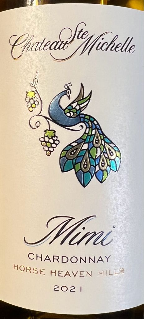 2021 Chateau Ste. Michelle Chardonnay Mimi, USA, Washington, Columbia ...