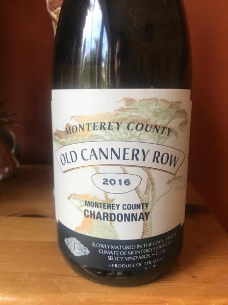 2016 Old Cannery Row Chardonnay Raymond Ranch Vineyard, USA, California ...