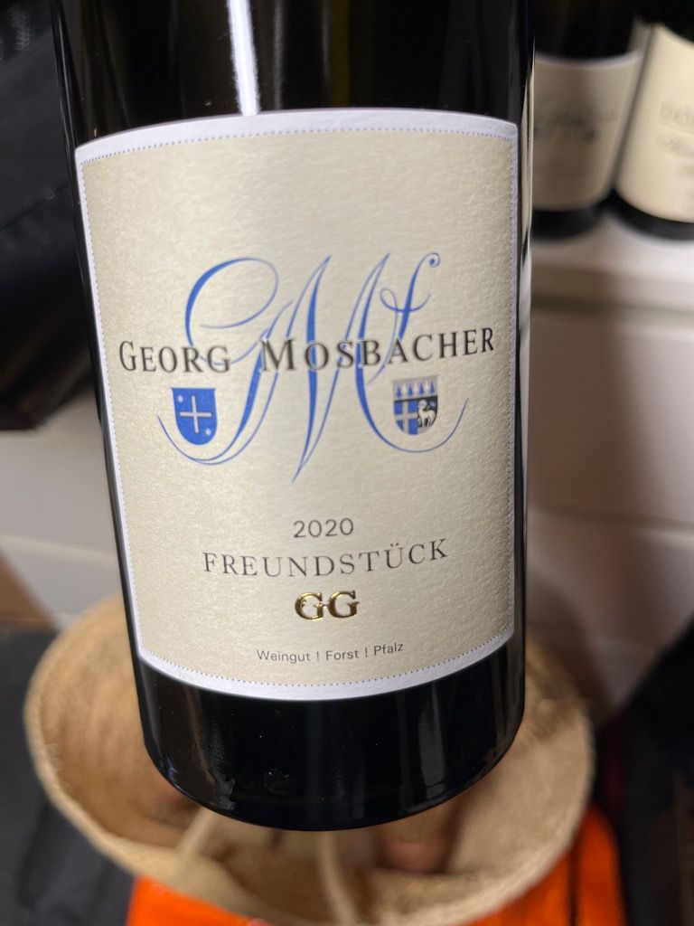 2021 Georg Mosbacher Forster Freundstück Riesling Großes Gewächs ...