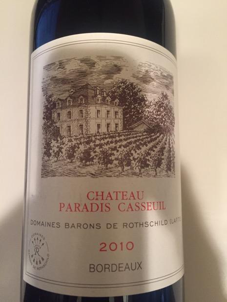 2010 Château Paradis Casseuil, France, Bordeaux - CellarTracker