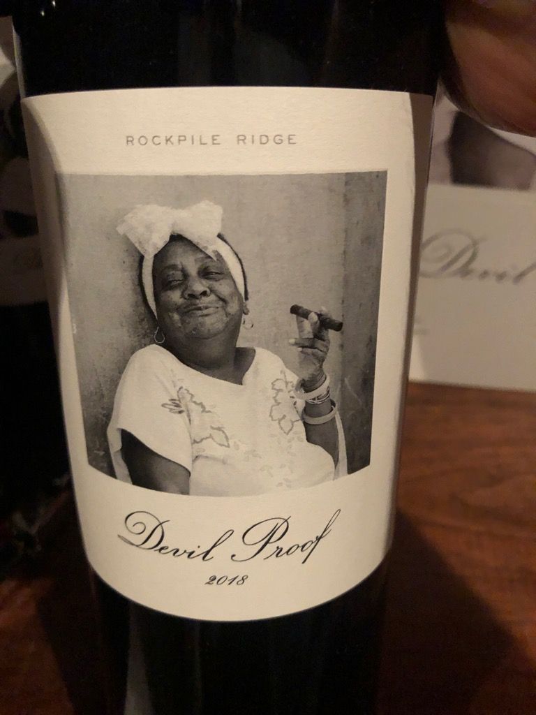 2018 Devil Proof Malbec Rockpile Ridge, USA, California, Sonoma County ...