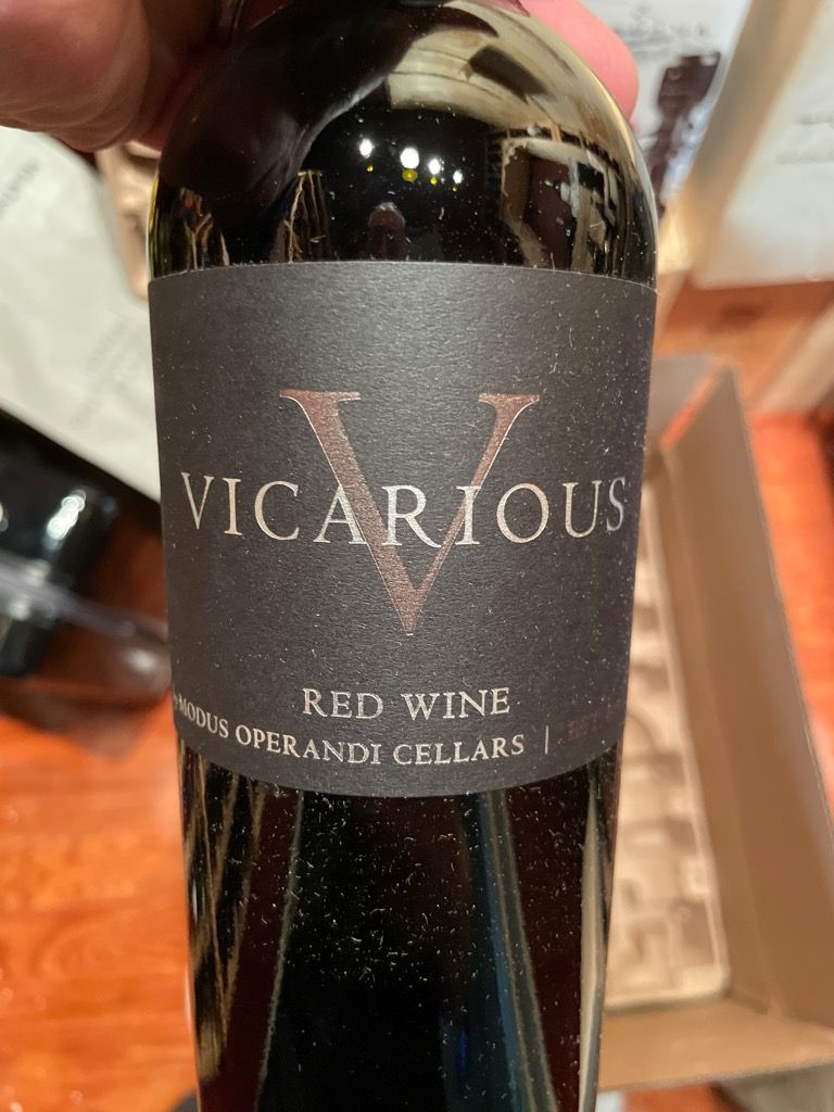 2020 Modus Operandi Cellars Vicarious, USA, California, Napa Valley ...