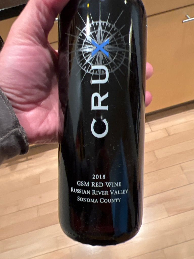 2020 Crux Winery GSM, USA, California, Sonoma County, Russian River ...
