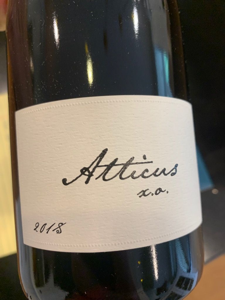 2018 Atticus Pinot Noir XO Atticus Vineyard, USA, Oregon, Willamette ...