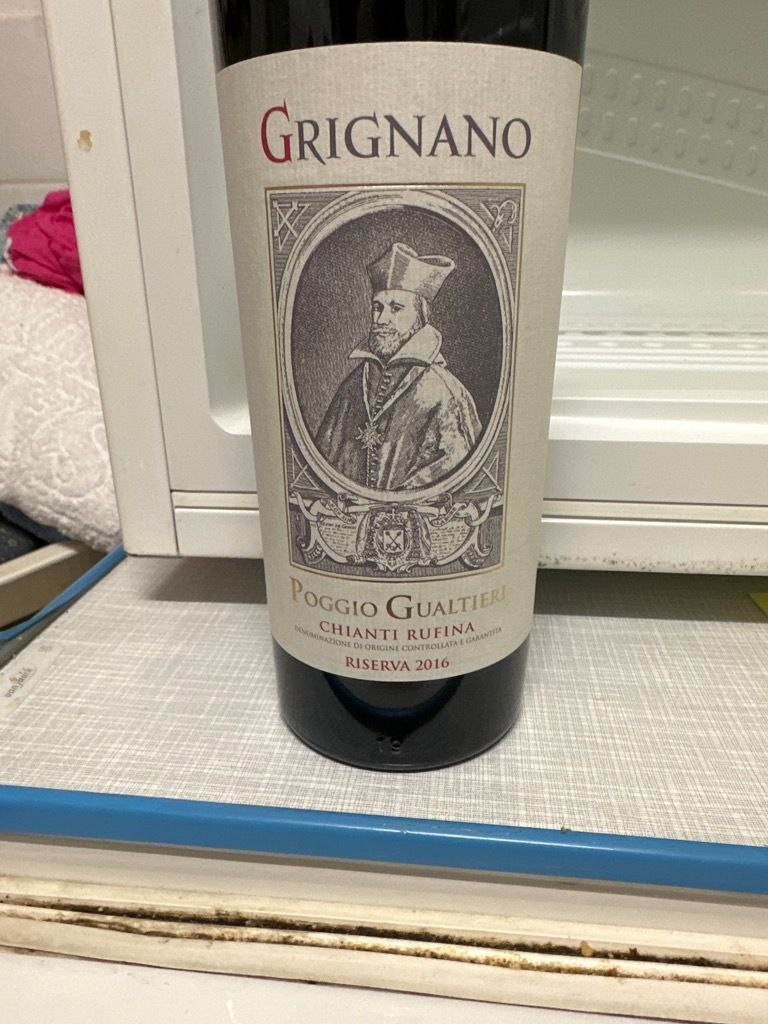 2016 Fattoria di Grignano Chianti Rùfina Riserva Poggio Gualtieri ...