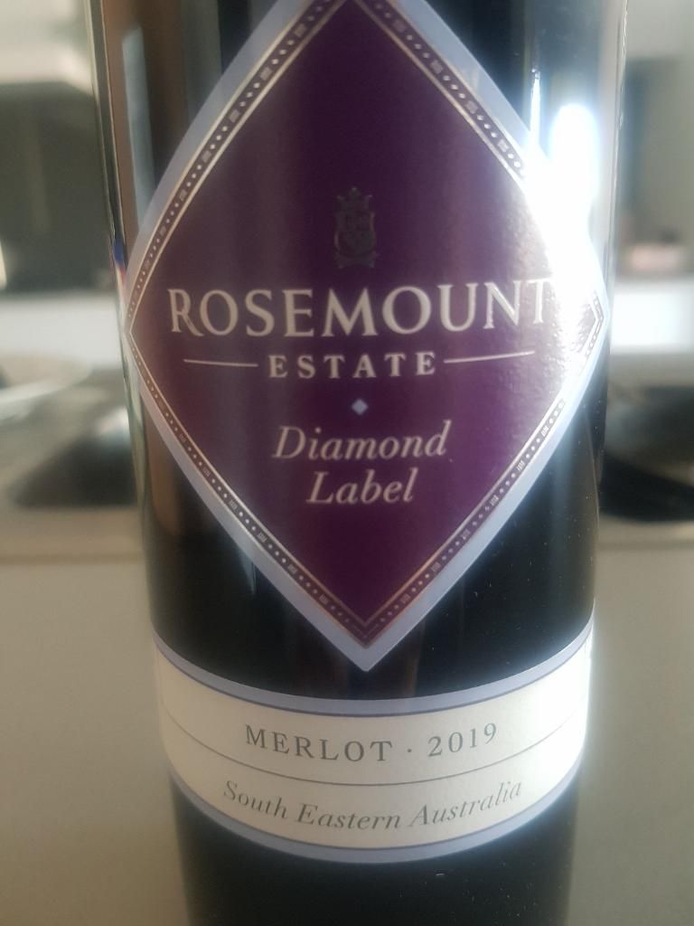 2019 Rosemount Estate Merlot Diamond Label, Australia, South Eastern ...