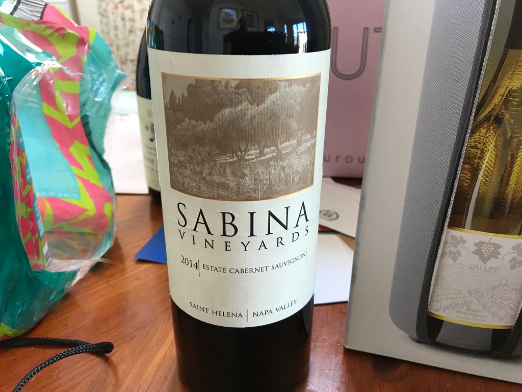 2014 Sabina Vineyards Cabernet Sauvignon Estate, USA, California, Napa ...