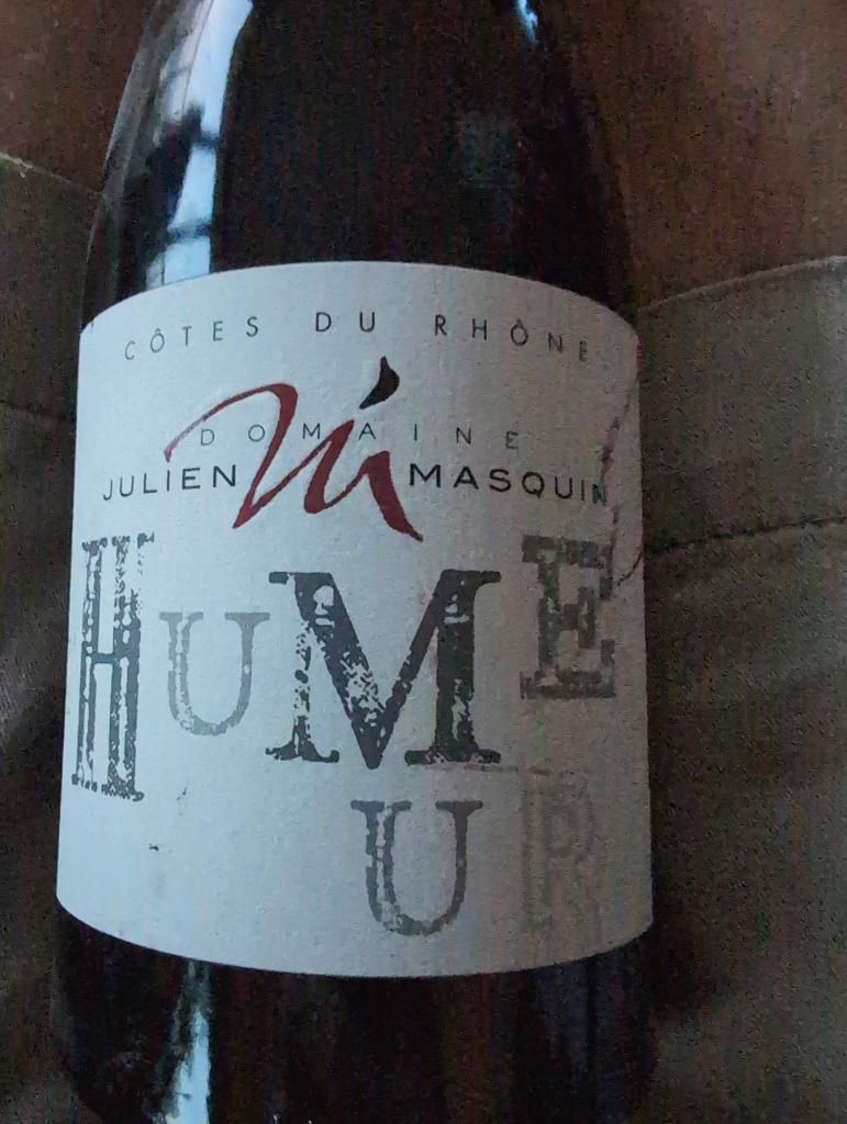 2021 Domaine Julien Masquin Côtes du Rhône Humeur, France, Rhône ...