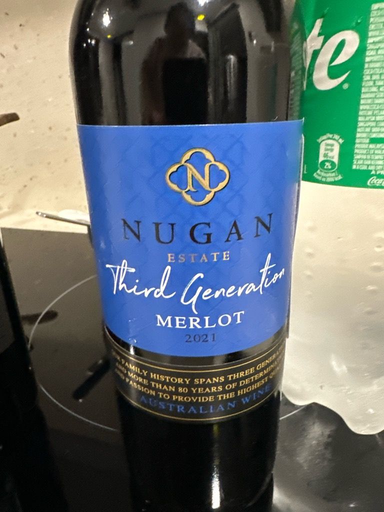 2021 Nugan Estate Merlot Third Generation, Australia, South Eastern ...