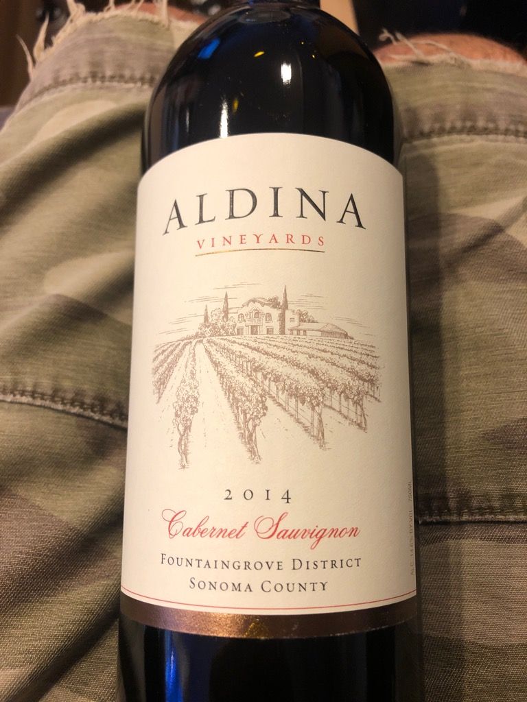 2014 Aldina Vineyards Cabernet Sauvignon, USA, California, Sonoma ...