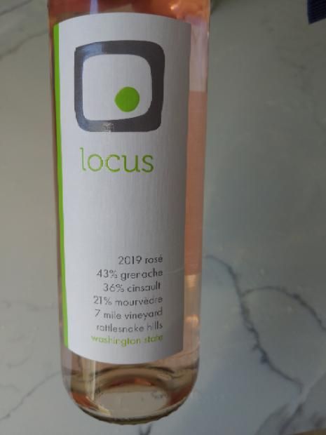 2020 Locus Wines Rosé, USA, Washington, Columbia Valley, Yakima Valley ...