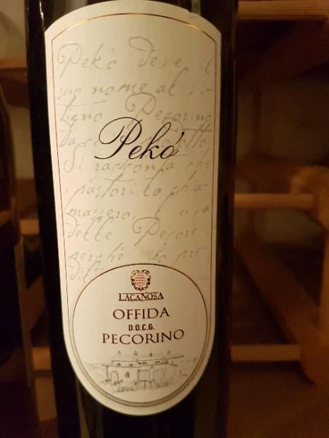 NV La Canosa Winery Pecorino Offida Pekò, Italy, Marche, Offida ...