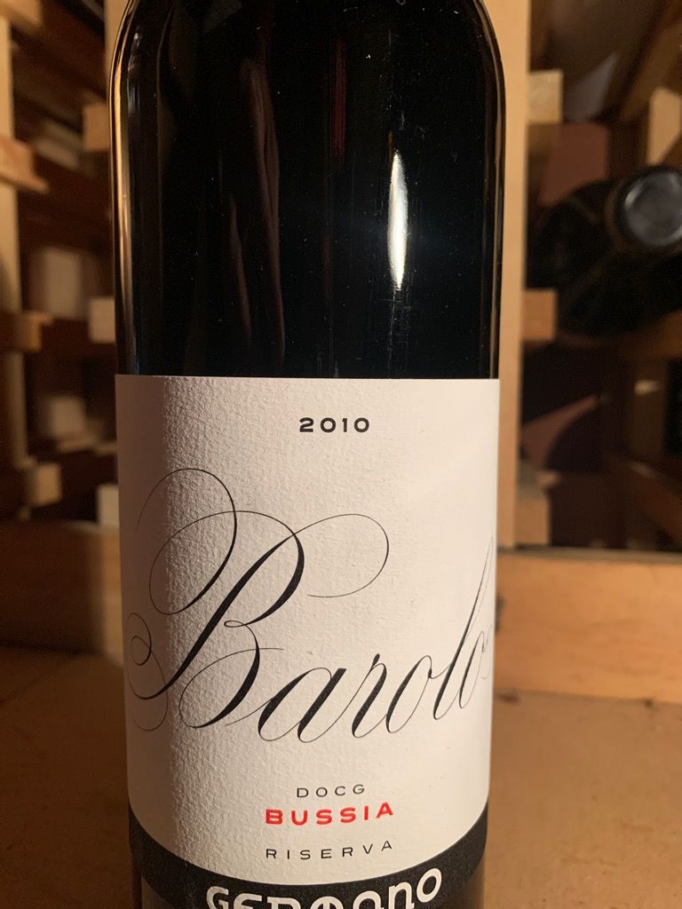 2010 Germano Angelo Barolo Riserva Bussia, Italy, Piedmont, Langhe ...