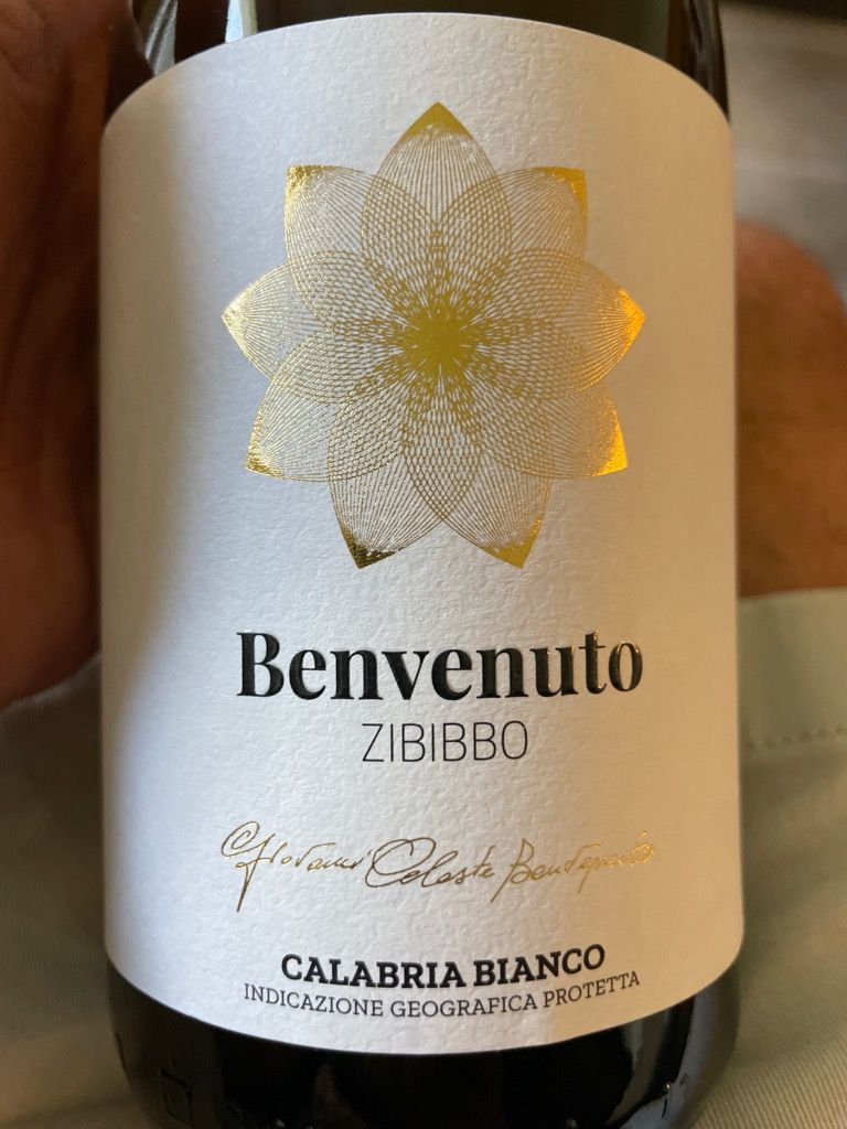 2021 Cantine Benvenuto Zibibbo, Italy, Calabria, Calabria IGT ...