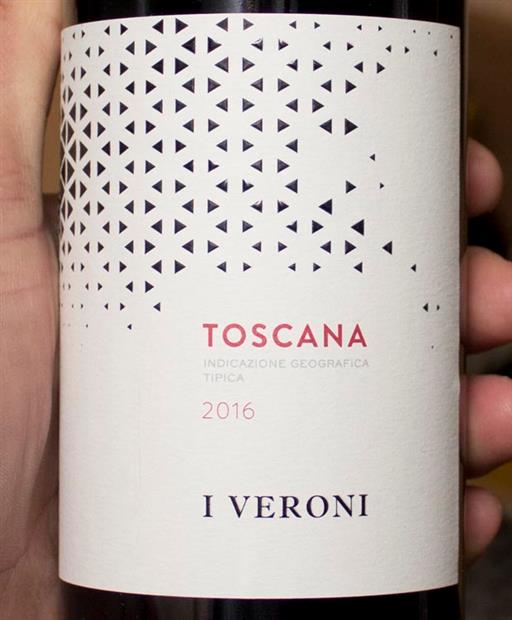 2016 I Veroni Rosso di Toscana Toscana IGT, Italy, Tuscany, Toscana IGT ...