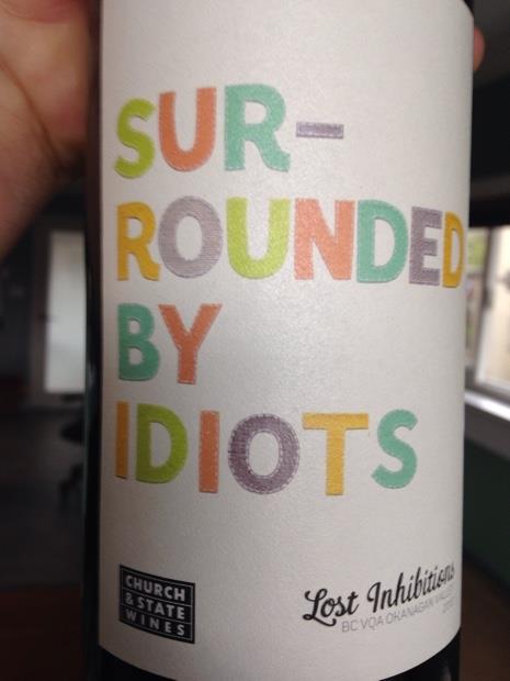 2019 Church & State Wines Lost Inhibitions Red, Canada, British ...