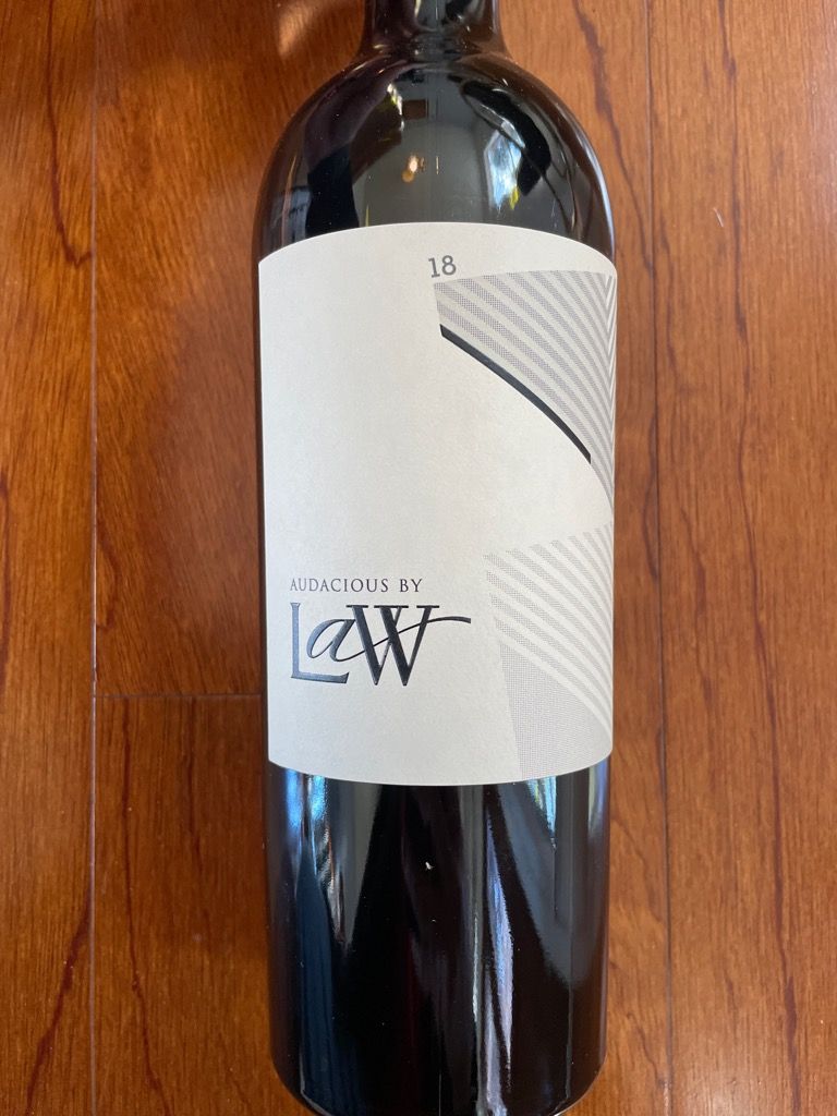 2014 Law Estate Wines Audacious, USA, California, Central Coast, Paso ...
