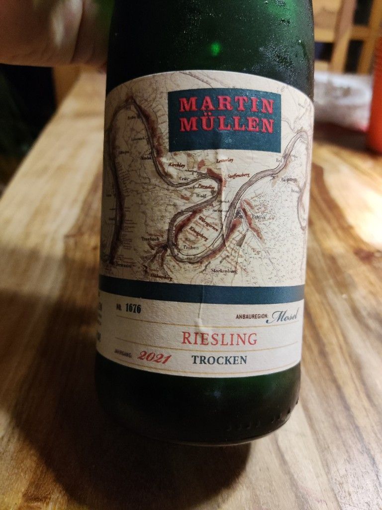 2021 Martin Müllen Riesling trocken, Germany, Mosel Saar Ruwer ...
