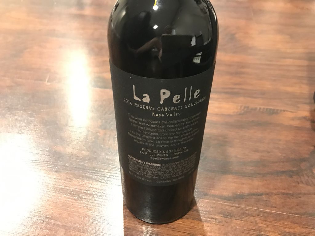 2016 La Pelle Cabernet Sauvignon Reserve, USA, California, Napa Valley ...