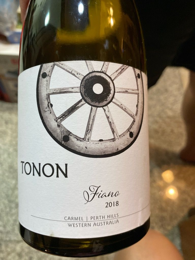 2018 Tonon Vineyard Fiano, Australia, Western Australia, Greater Perth ...