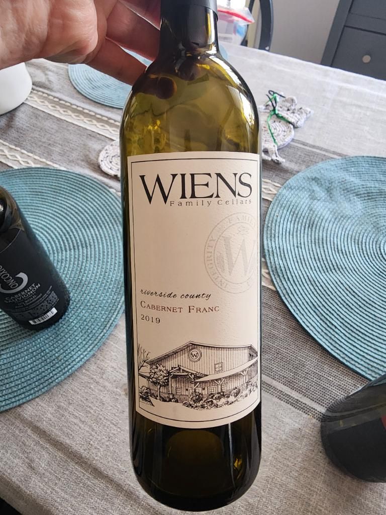 2019 Wiens Family Cellars Cabernet Franc, USA, California, South Coast ...