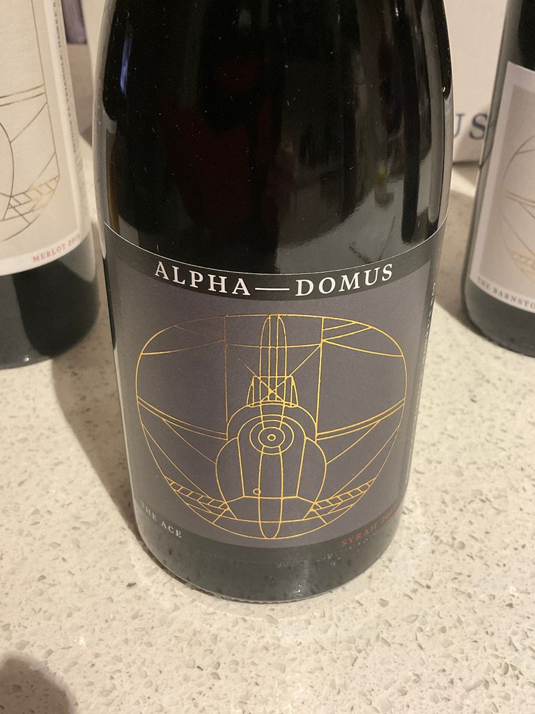 2019 Alpha Domus Syrah The Ace, New Zealand, North Island, Hawke's Bay - CellarTracker