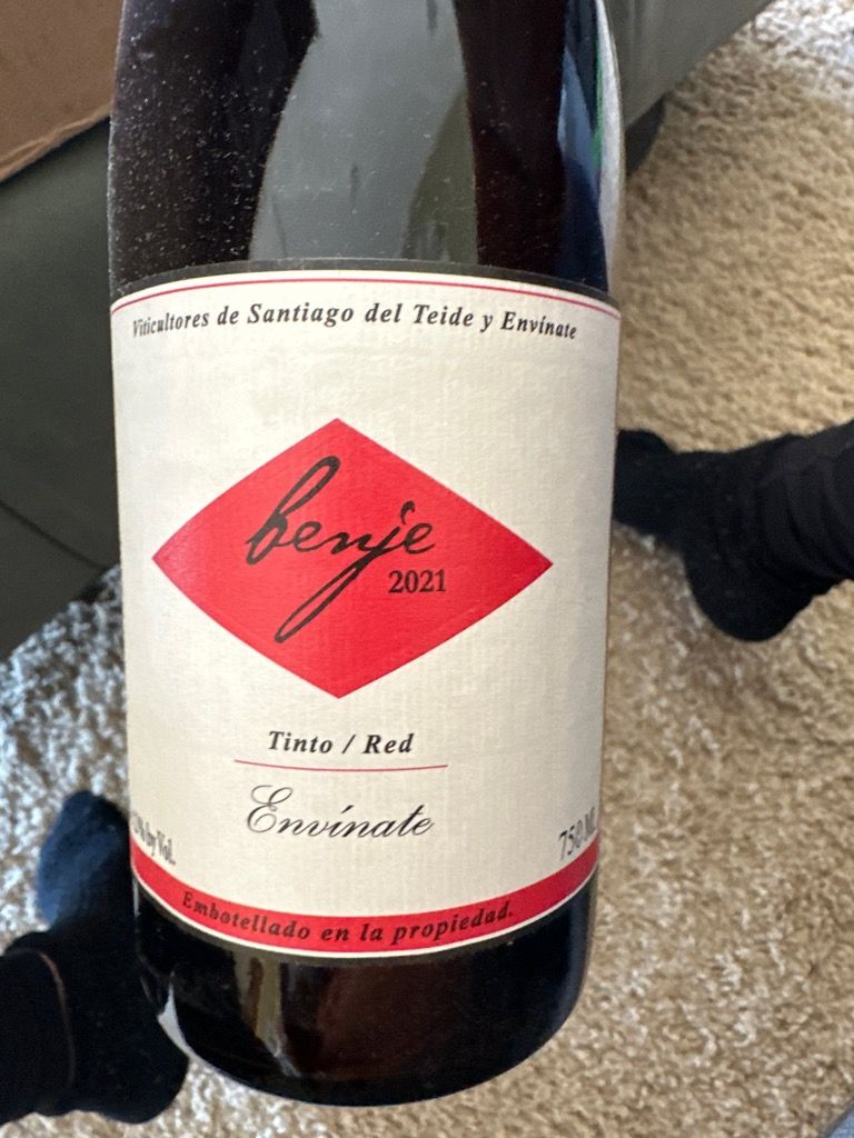 2021 Envínate Benje Tinto, Spain, Canary Islands, Tenerife, Ycoden ...