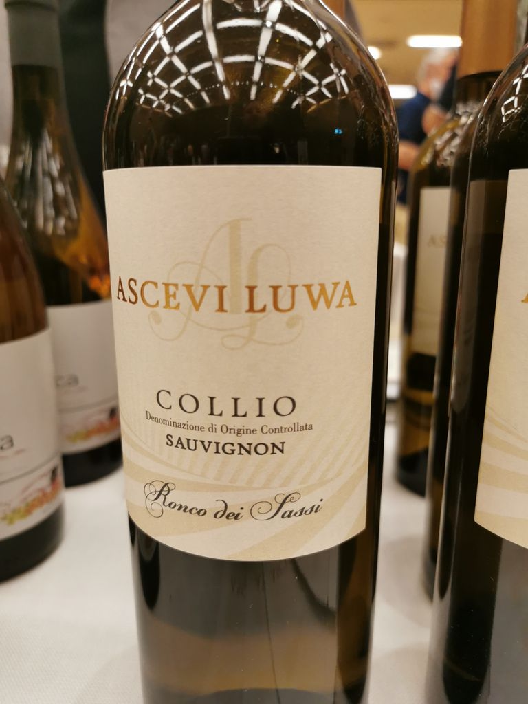 2019 Ascevi Luwa Collio Sauvignon Ronco dei Sassi, Italy, Friuli ...