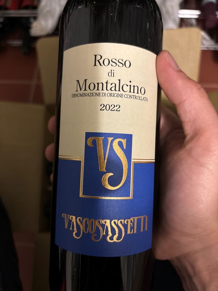 2023 Vasco Sassetti Rosso di Montalcino, Italy, Tuscany, Montalcino ...